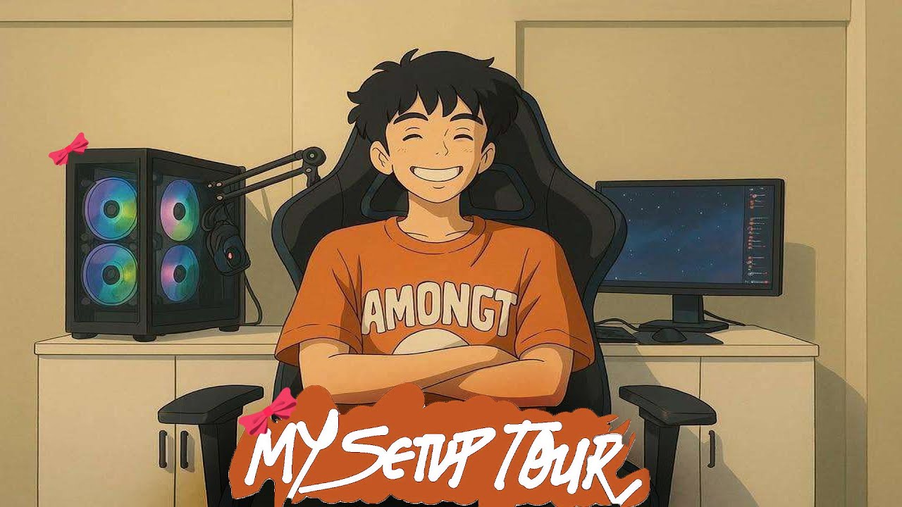 Revealing My Gaming Setup | Setup Tour 2025 | BacKFire - YouTube