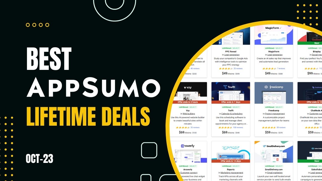 Get a Top AppSumo Deal Before It's Gone | Best Appsumo Lifetime Deals ...