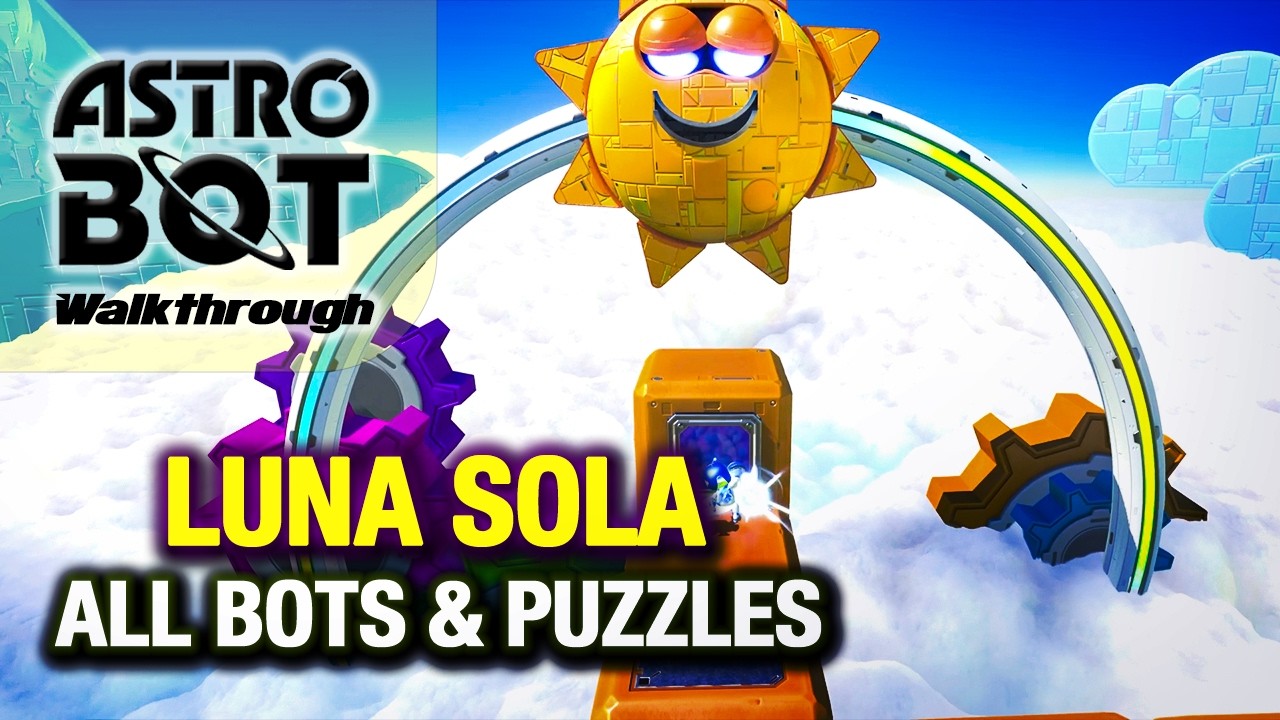 Luna Sola Walkthrough: All Bots & Puzzle Pieces (Astro Bot Guide) - YouTube