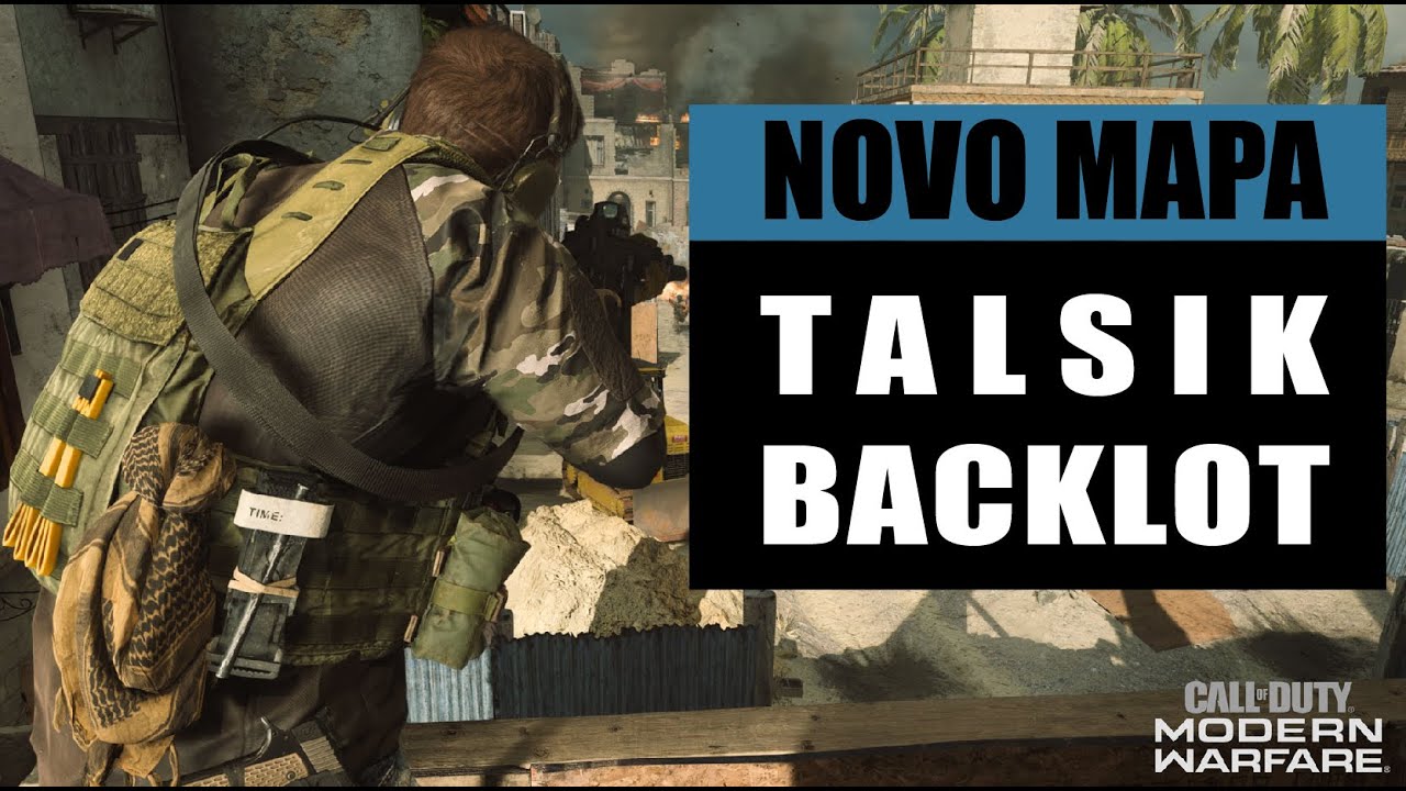 NOVO MAPA Talsik Backlot - CoD MW (S03) - YouTube