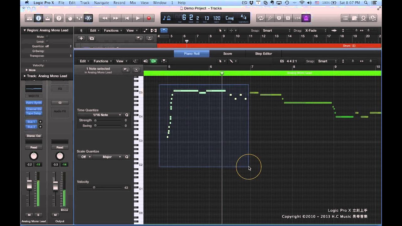 Logic Pro X 教學 | 立刻上手 | #12 基本的 MIDI 編輯 - YouTube