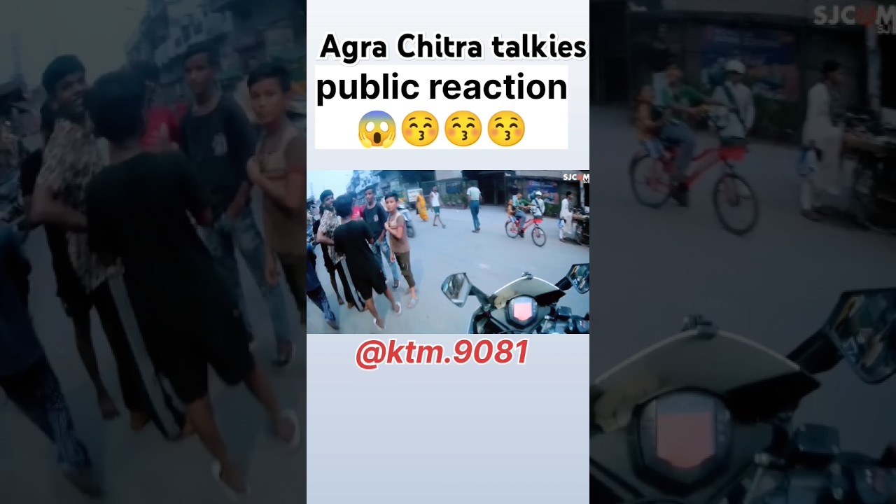 Agra Chitra talkies reaction😱#agra #publicreacting #trending # ...