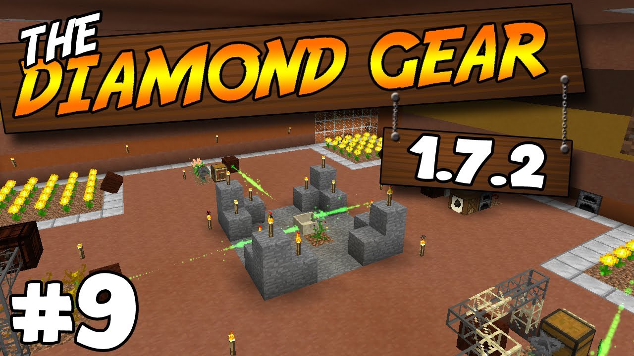 The Diamond Gear 1.7.2 - Part 9 - Botania Automated Wood, Charcoal And ...