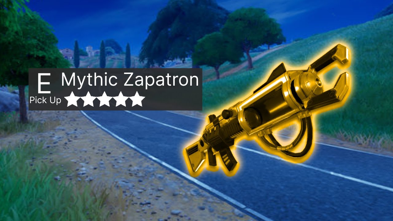 Zapatron is the best weapon in Fortnite! - YouTube