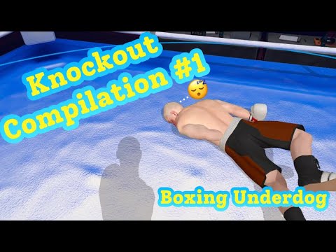 Knockout compilation #1 | Boxing Underdog VR - YouTube