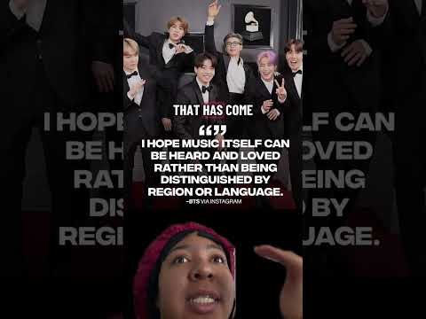BTS says NO to the grammys