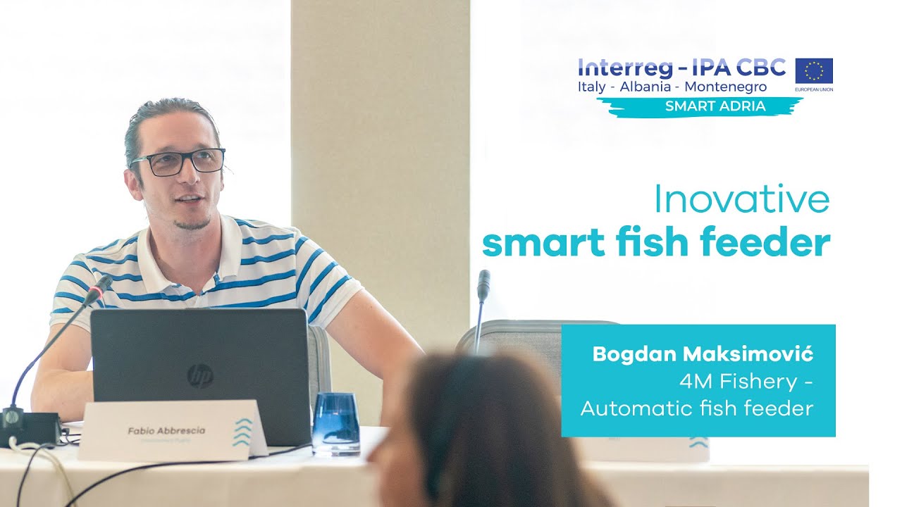 4M Fishery - Automatic fish feeder - Bogdan Maksimović - YouTube