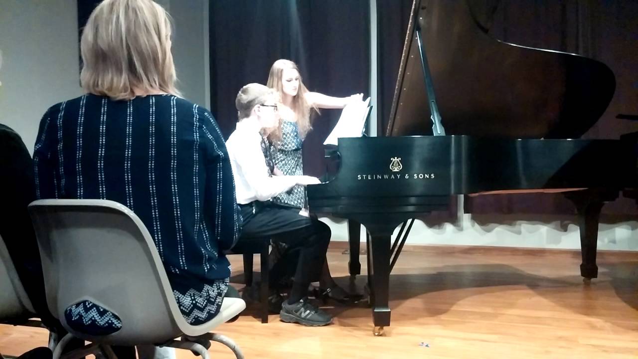Riley's duet with his piano teacher, "Sea Voyage" - YouTube
