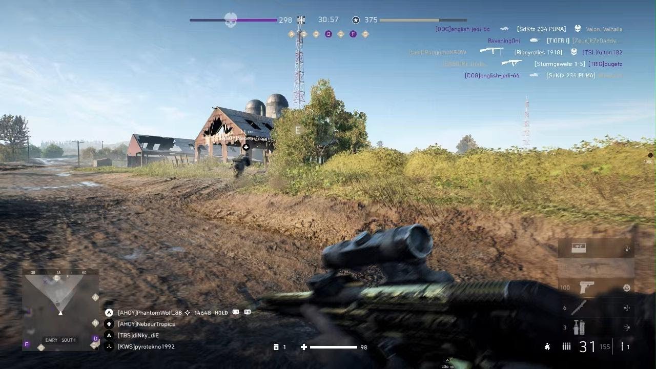 Battlefield V - i can look up at the sun too! - YouTube
