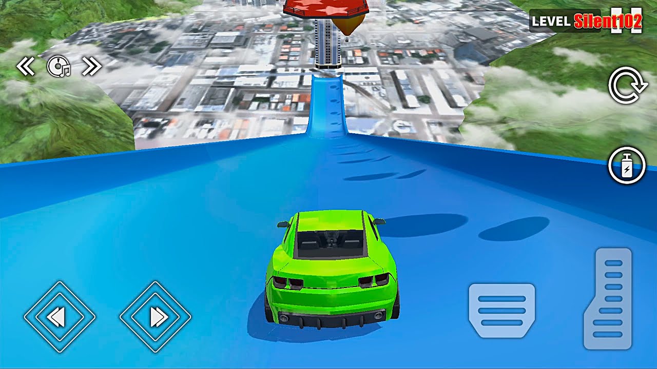 Mega Ramp Car Simulator Game- New Car Racing Games #2 - Android ...