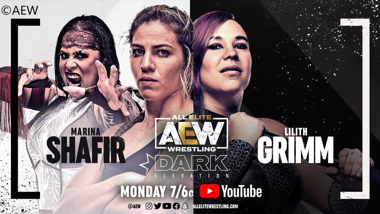Marina Shafir vs Lilith Grimm / Singles Match / AEW Dark: Elevation #96 / WWE 2K22 - YouTube