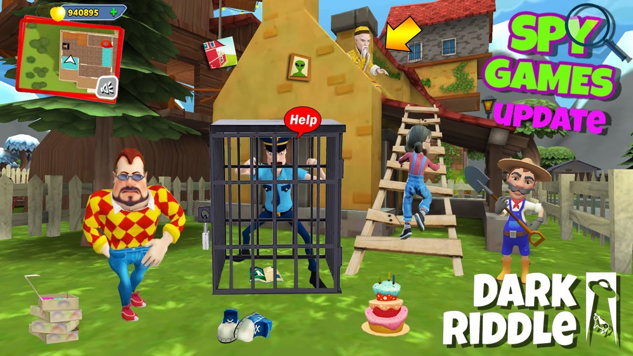 Dark Riddle Spy Games Update 19.0.0 | Neighbor's New Secret_Add New ...