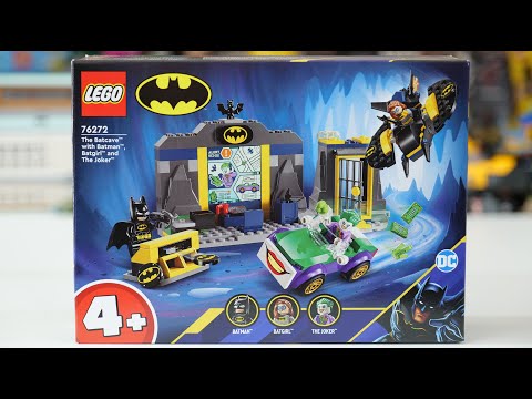 LEGO Batman 76272 The Batcave with Batman, Batgirl and The Joker - LEGO Speed Build Review