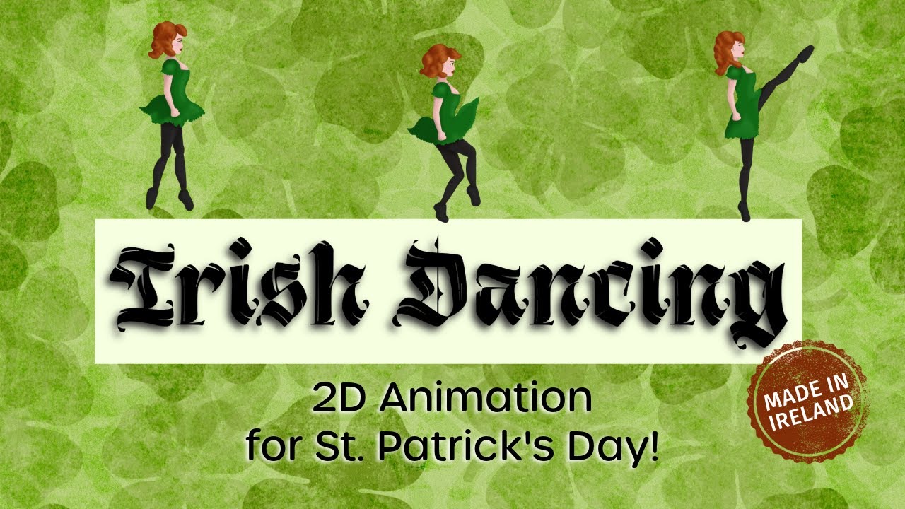 Animation of Irish Dancing - YouTube