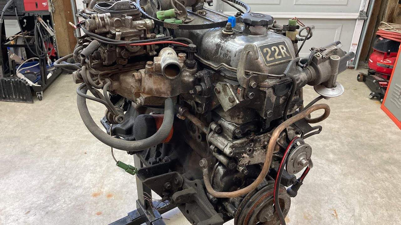 Toyota 20R to 22R Swap - 22R Teardown - 02 - YouTube