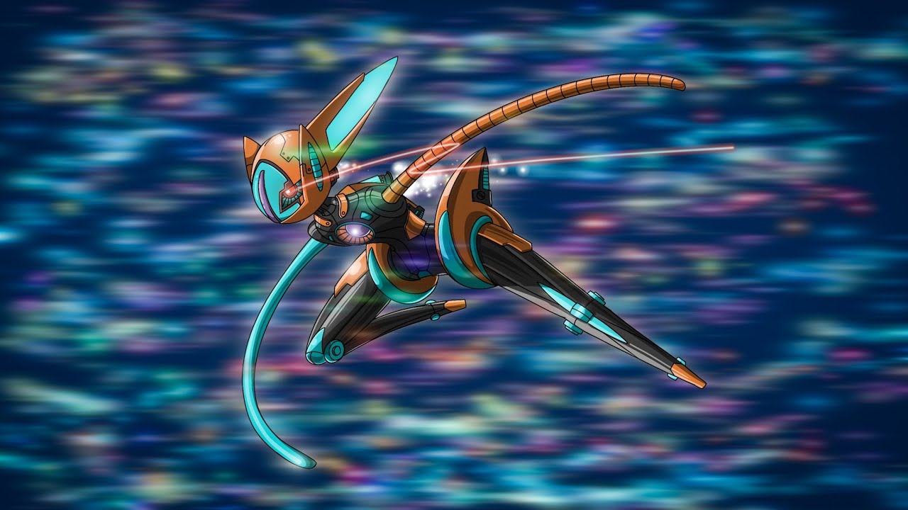 MECHA POKEMON #02 : MECHA DEOXYS - SPEED TYPE | LABYRINTH DRAW ...
