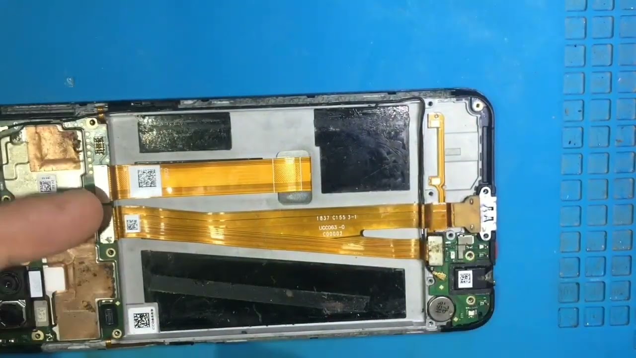 Oppo A7 charging connector replacement || How to change Oppo A7 ...