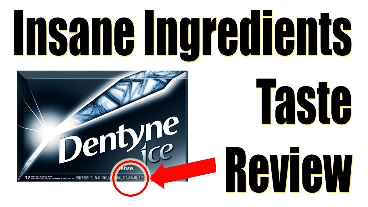 Dentyne ice intense gum review, most insane chewing gum, completely ...