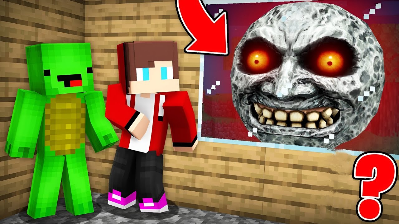 I FOUND SCARY LUNAR MOON IN MINECRAFT | MINECRAFT HORROR | - YouTube