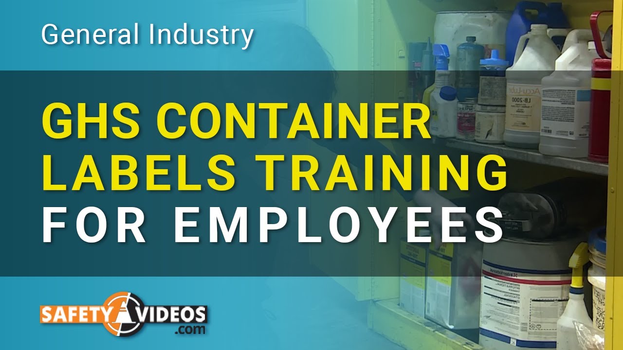 GHS Container Labels Training for Employees From SafetyVideos.com - YouTube