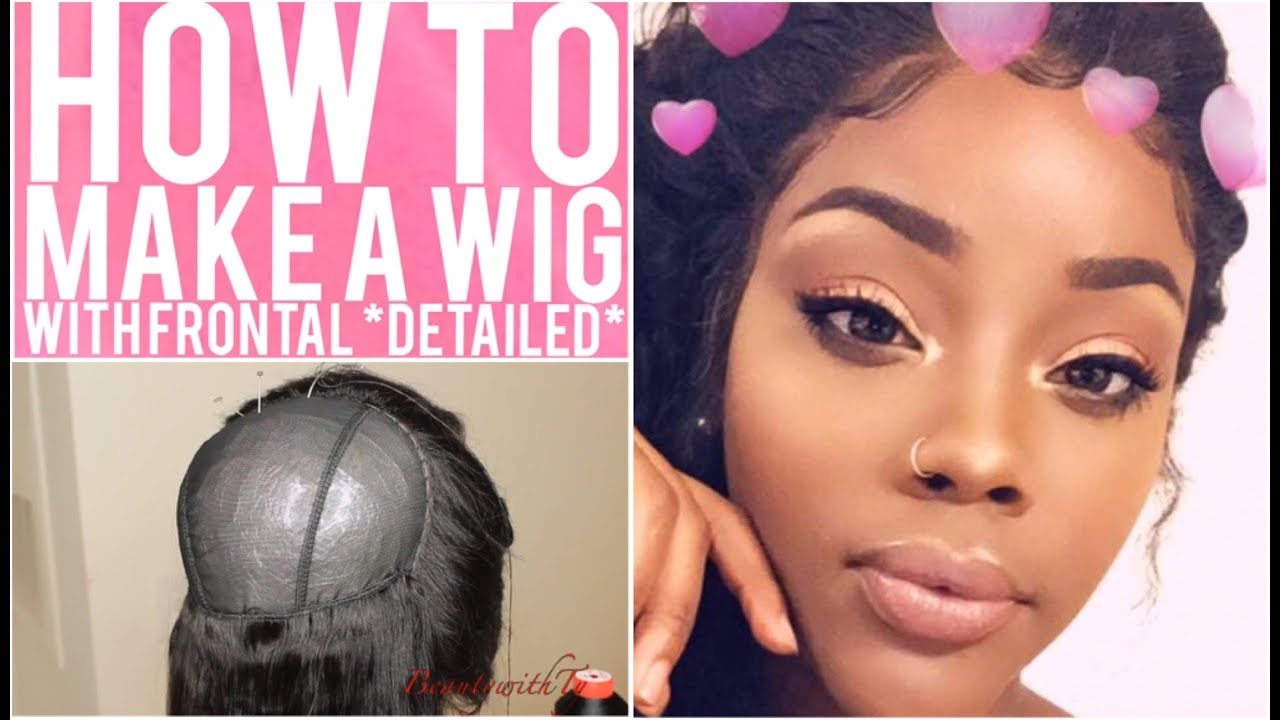 How to Make a wig with a frontal Ft. Fabwigs| Very Detailed - YouTube