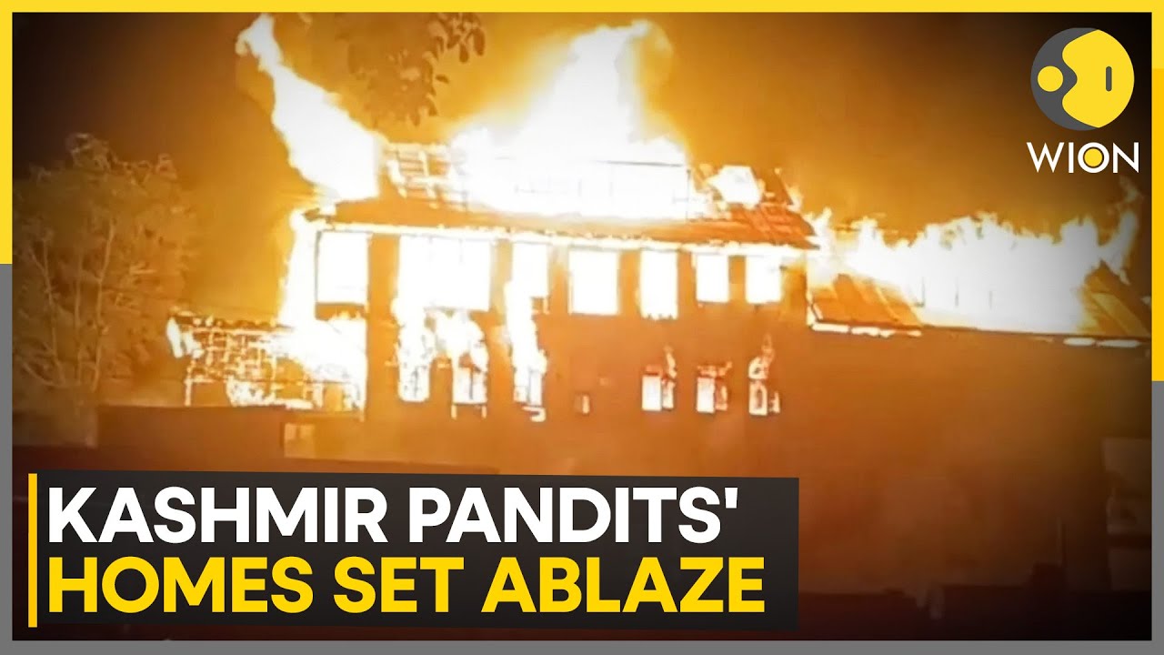India: Kashmiri Pandits houses set on fire, investigations on for the ...