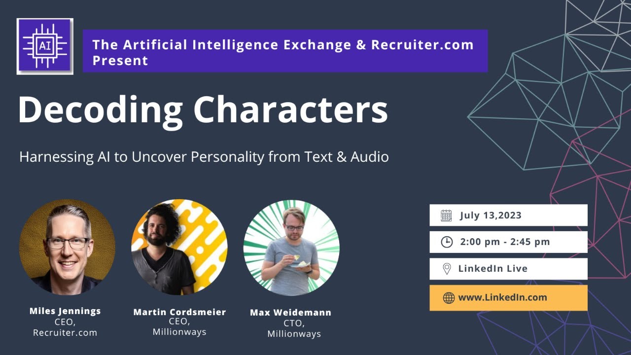 Decoding Characters: Harnessing AI to Uncover Personality - YouTube