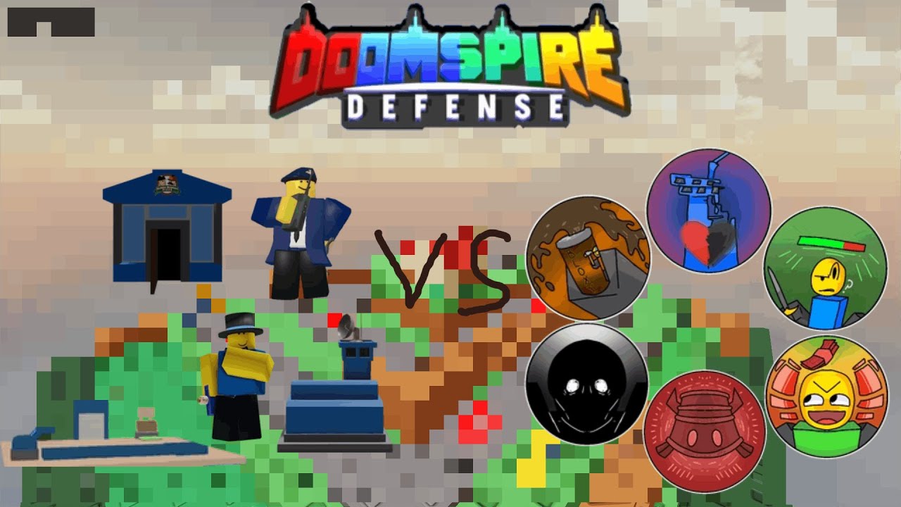 Spawner tower vs Yellow mode with 100% modifiers || Doomspire Defense ...