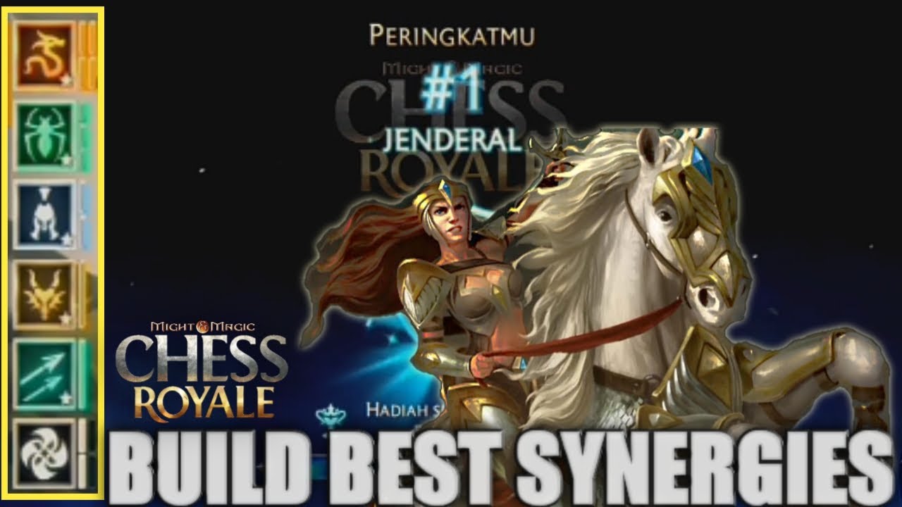 CHESS ROYALE GAMEPLAY | BUILD BEST SYNERGIES TO RANK 1 - YouTube
