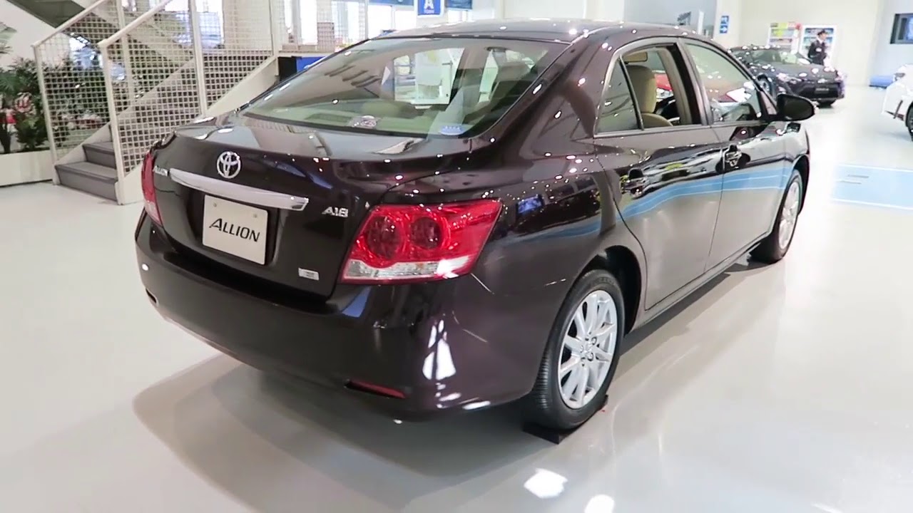 Toyota Allion A18 G plus package 2WD - YouTube