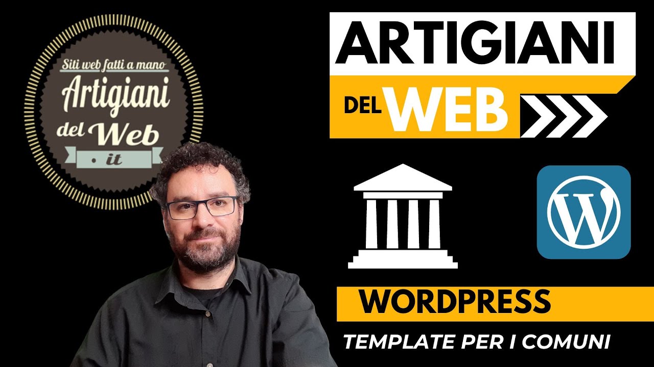 Wordpress: template per i comuni - YouTube
