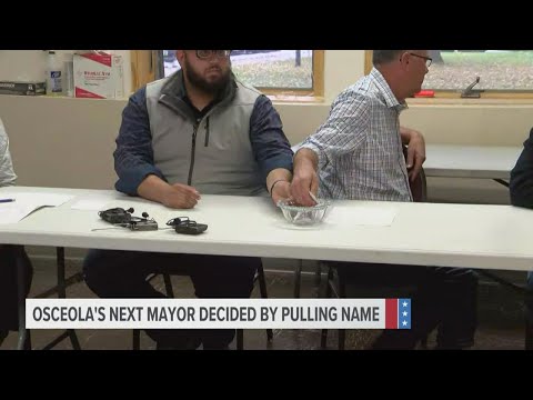 Osceola's new mayor decided by pulling name from bowl