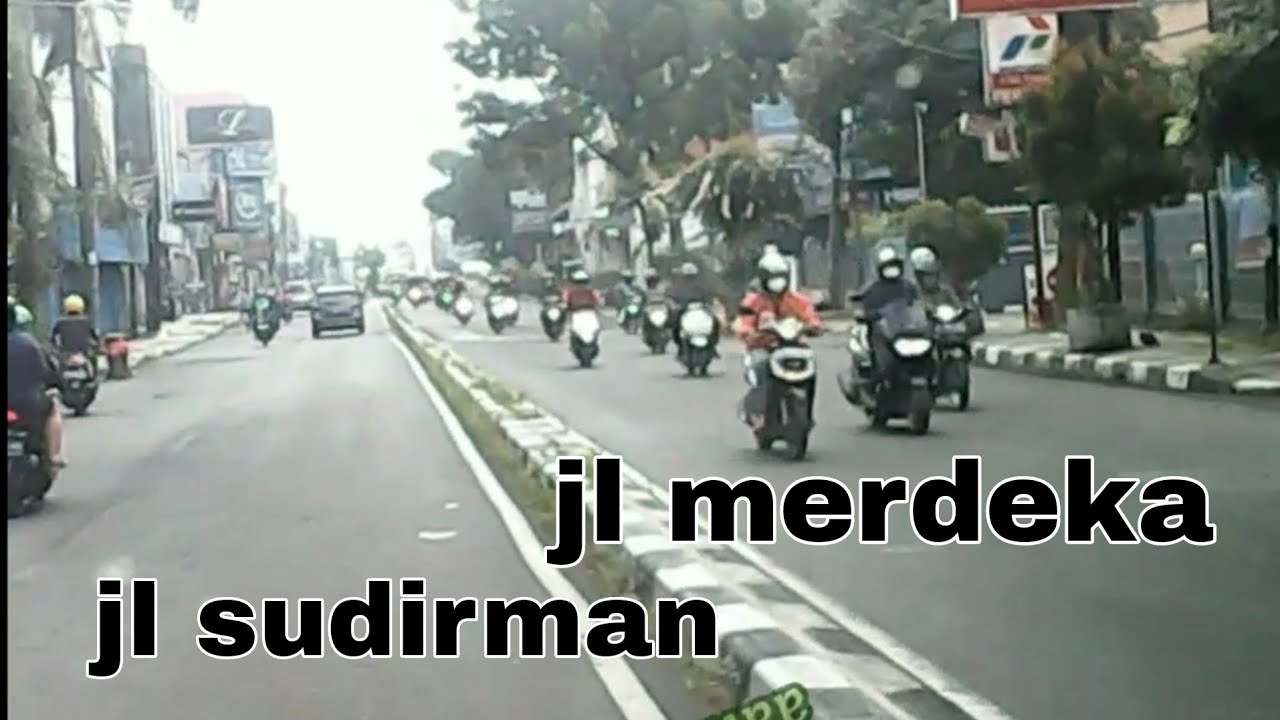 SUDIRMAN MERDEKA suasana kota bandung 2022 - YouTube