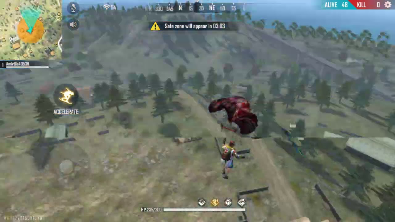 babal game play solo vs squard king of peak - YouTube