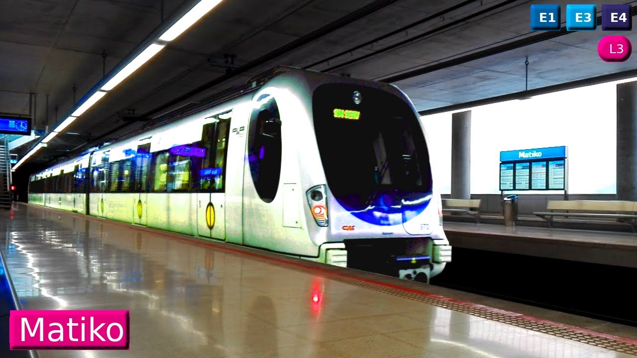 Matiko L3 - E1 - E3 - E4 : Metro de Bilbao ( Euskotren 950 ) - YouTube