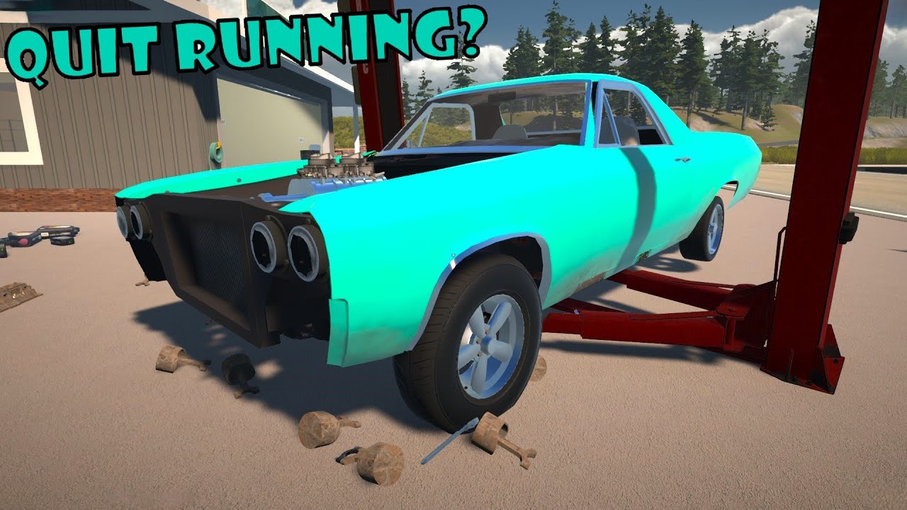 EL CAMINO HAVING ENGINE PROBLEMS?? - MY GARAGE (MULTIPLAYER) - YouTube