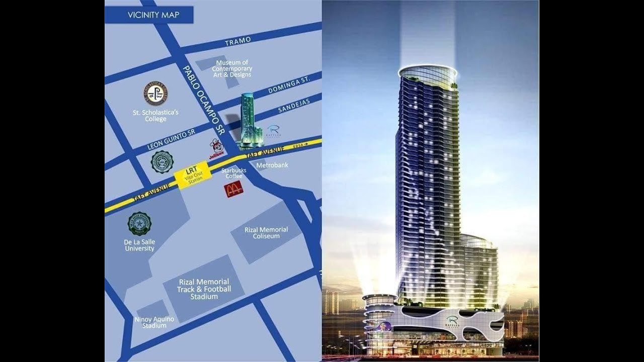 R Square Residences. Vito Cruz. Taft Avenue Malate Manila. - YouTube