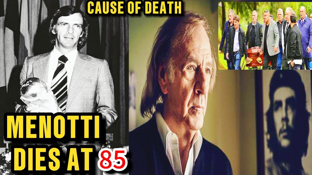 César Luis Menotti, world champion with Argentina and former Barcelona ...