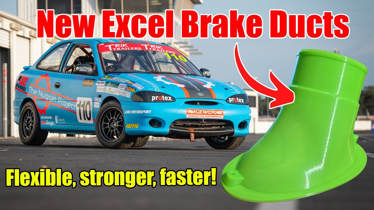 New Excel series brake ducts! - YouTube