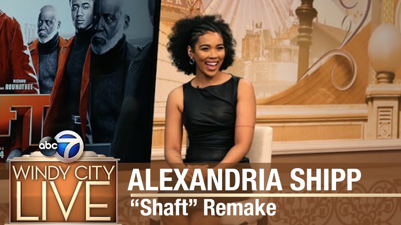 Alexandra Shipp stars in new 'Shaft' movie - YouTube