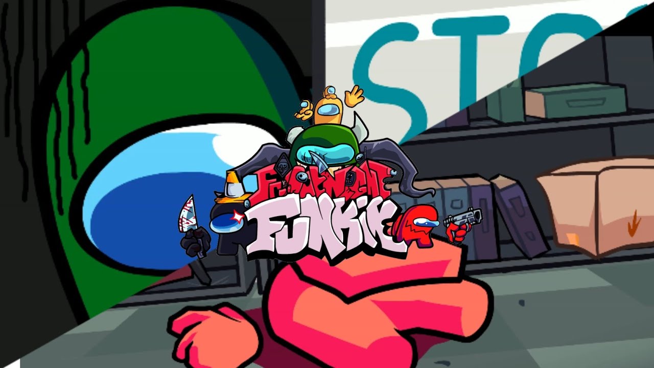 FNF impostor V4 BF Edición Animation FNF Mod - YouTube