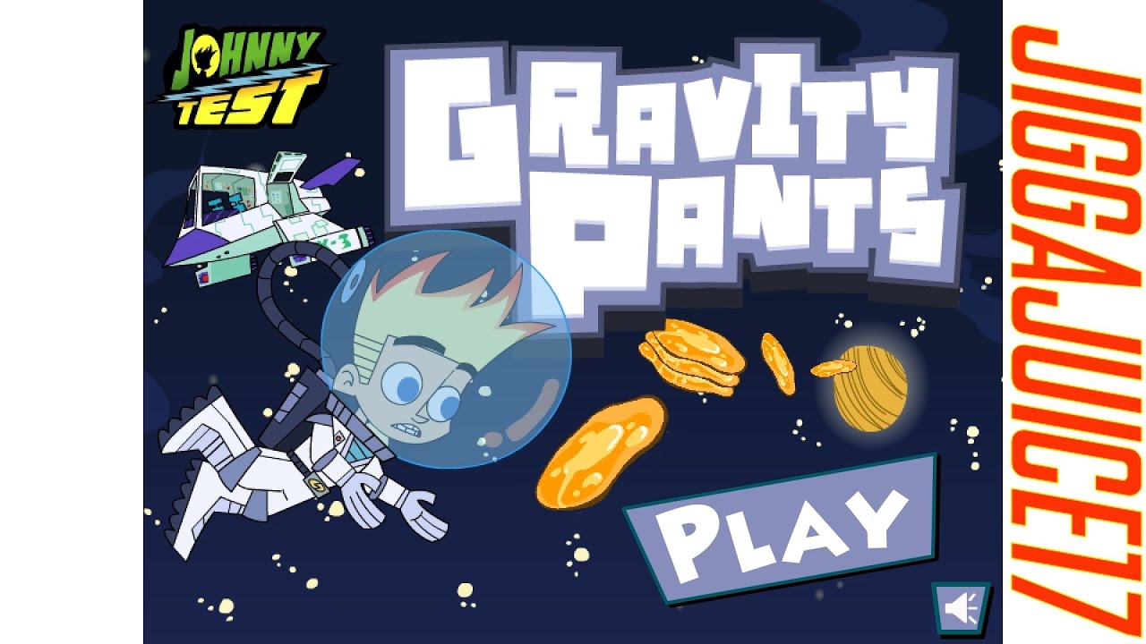 Johnny Test - Gravity Pants Flash Game (No Commentary) - YouTube