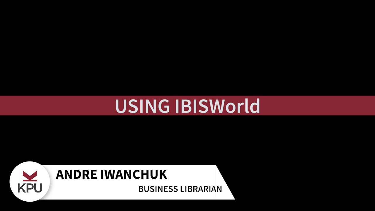 Using IBISWorld - YouTube