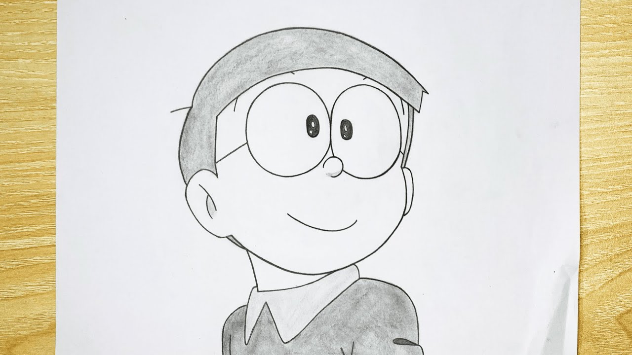 How to Draw Nobita Nobi from Doraemon | Easy Anime Drawing Tutorial ️ ...