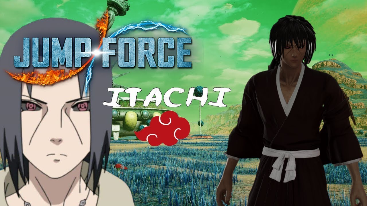 Jump Force CAC how to create Itachi - YouTube