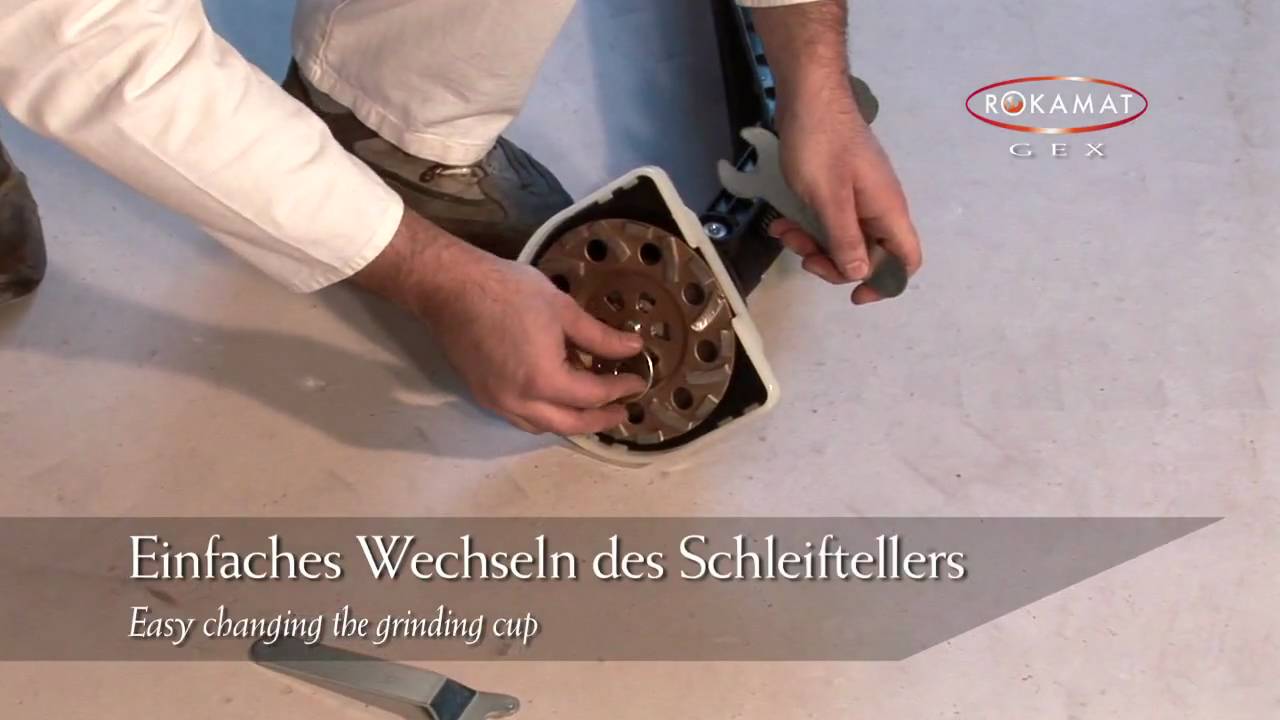 ROKAMAT "GEX" - Renovation Grinder / Sanierungsschleifer [Original Video] - YouTube