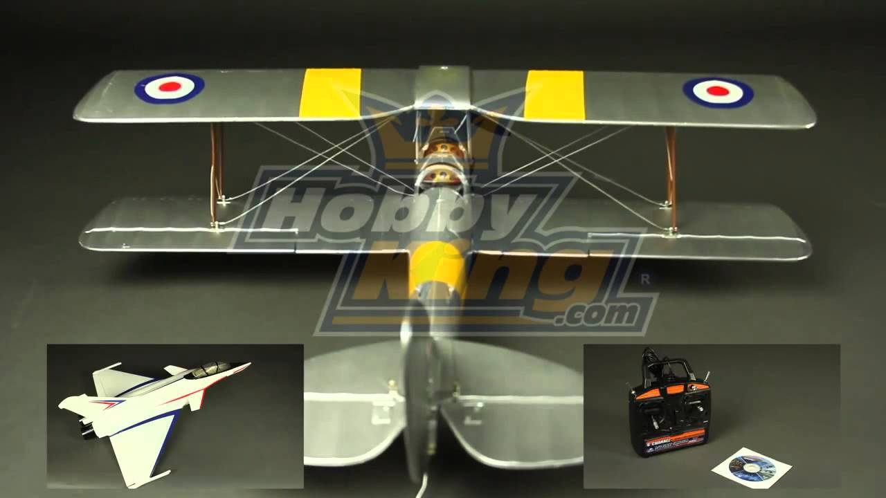 RC Plane Micro TigerMoth | Tiger Moth Electric - YouTube