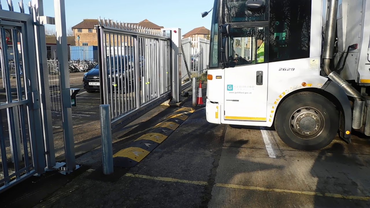 Automatic EXIT Gate - YouTube