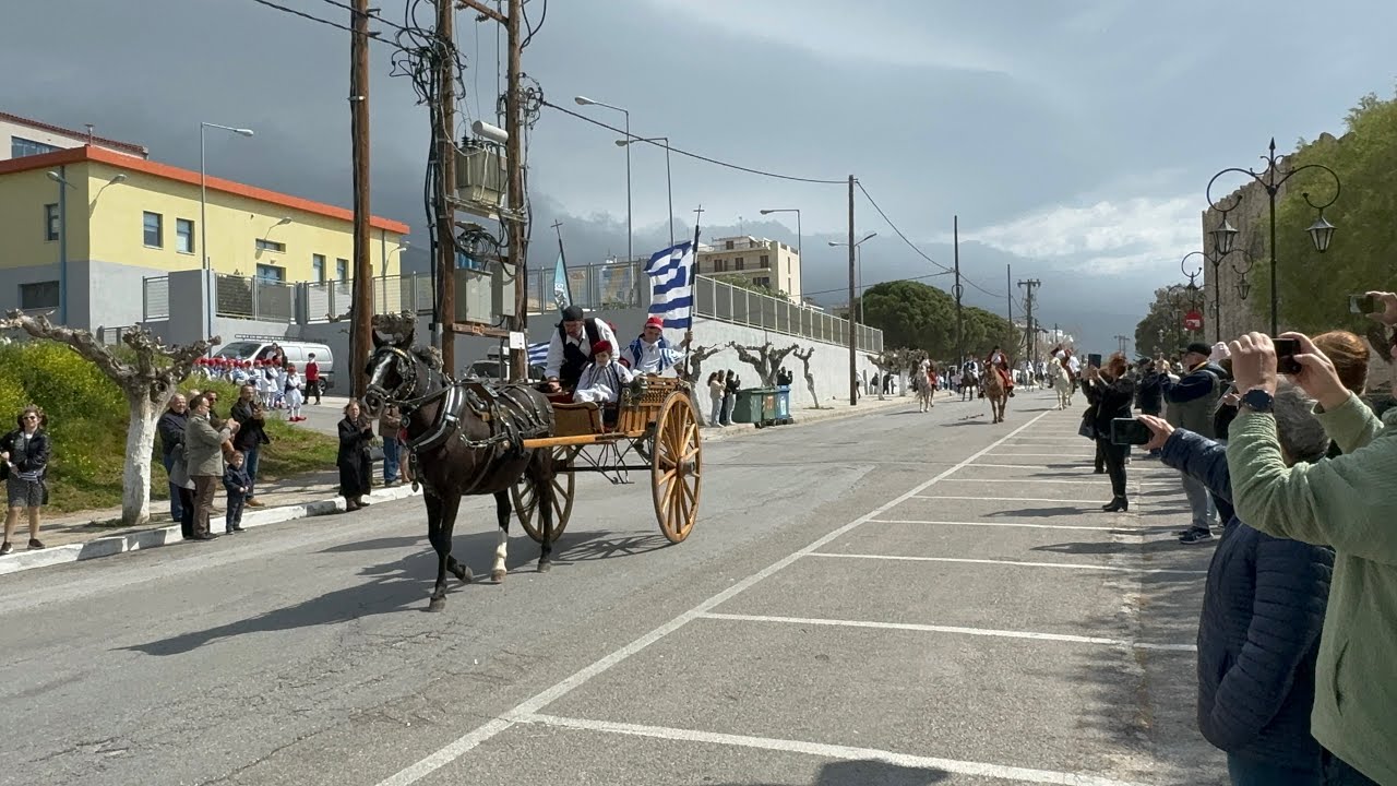 Παρέλαση 25η Μαρτίου 2024 στην Κάρυστο . ΙΠΠΙΚΟΣ ΣΥΛΛΟΓΟΣ ΚΑΡΥΣΤΟΥ ΦΙΛ ...