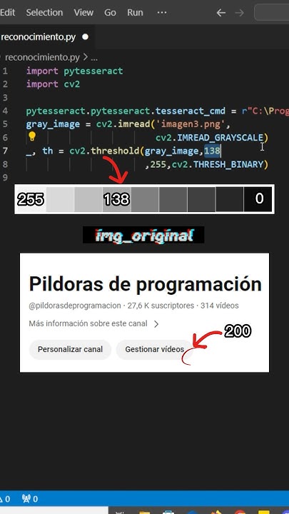 PARTE II Imagenes a texto con python. #python #programacion # ...
